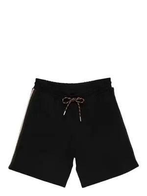 Moncler Side Stripe Shorts - Black