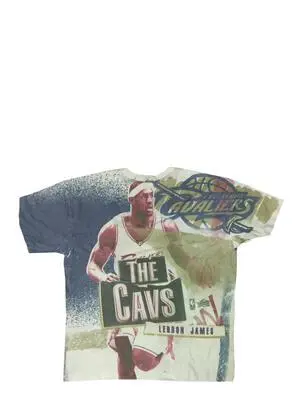 Mitchell & Ness X Nba Lebron James Sublimated T-shirt - White