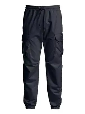 PARAJUMPERS Drawstring-waist Cargo Trousers - Black