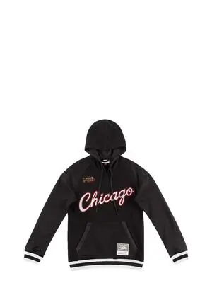 Mitchell & Ness Nba Gametime Chicago Bulls Hoodie - Black