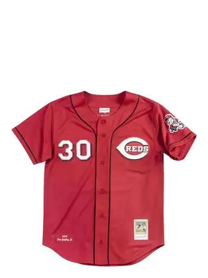 Mitchell & Ness Mlb Ken Griffey Jr. Alternate 2005 Cincinnati Reds Jersey - Red