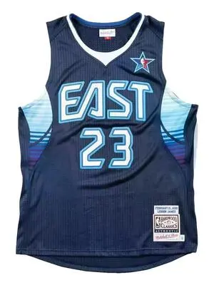 Mitchell & Ness Lebron James 2009 Nba All-star Game Jersey - Blue