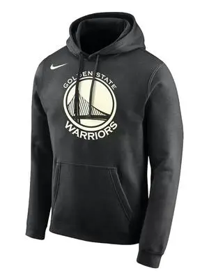 Nike Nba Warriors Basketball Hoodie - Black