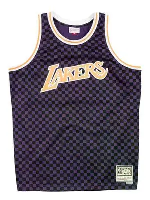 Mitchell & Ness Nba Los Angeles Lakers Swingman Top - Purple