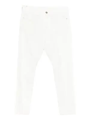 Eleventy Five-pocket Straight Leg Jeans - White