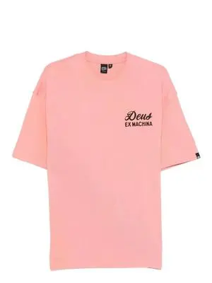 Deus Ex Machina Logo-detail T-shirt - Pink