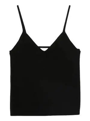ERIC BOMPARD Strappy V-Neck Tank Top