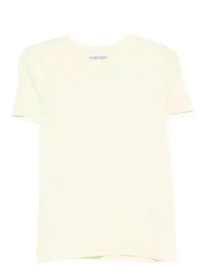 Eric Bompard Round-neck T-shirt - Yellow