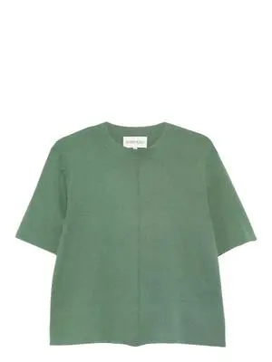 Eric Bompard Loose-fit Round-neck T-shirt - Green