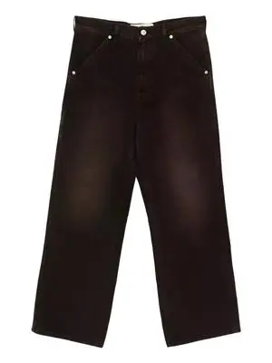 Marni Front-pocket Trousers - Brown