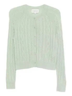 ERIC BOMPARD Buttoned Cable-Knit Cardigan