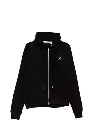 KIMHEKIM Heart-patch Hoodie - Black