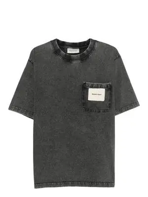 BRAM’S FRUIT Chest Pocket Crew-neck T-shirt - Grey