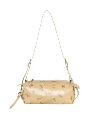 MSGM Floral Shoulder Bag - Neutrals