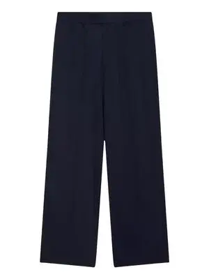 MSGM Belt-loop Wide-leg Trousers - Blue