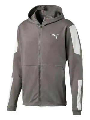 PUMA Hooded Zip-up Track Jacket - Grey