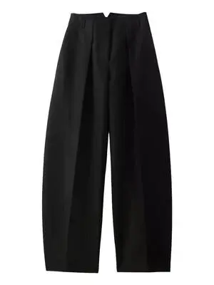 Jacquemus Ovalo Palazzo Pants - Black