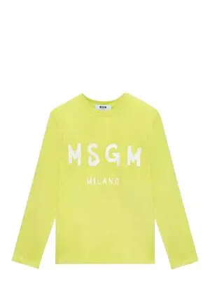 MSGM Long-sleeve Top - Yellow