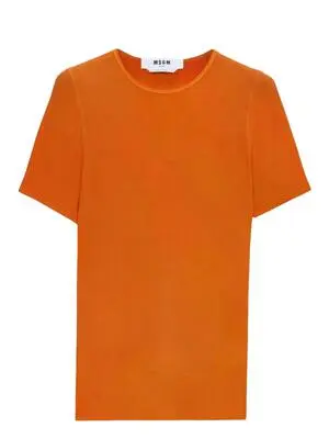 MSGM Short-sleeve T-shirt - Orange
