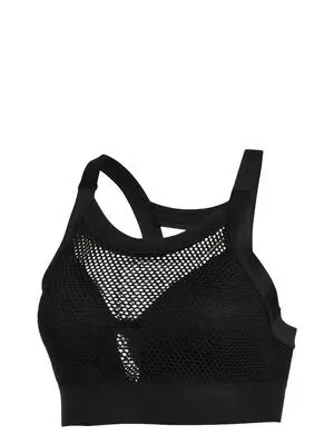 PUMA X Selena Gomez Mesh-detail Sports Bra - Black