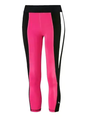 PUMA Own/4 Tight Colour-block Leggings - Pink
