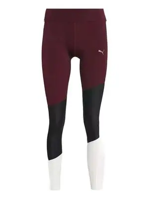 PUMA Holiday Colour-block 7/8 Tight Leggings - Red