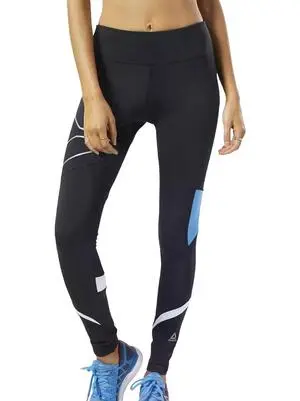 REEBOK One Series Running Delta Leggings - Black