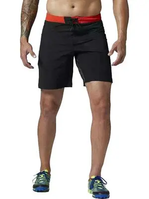 REEBOK Spartan Mud Drawstring Shorts - Black