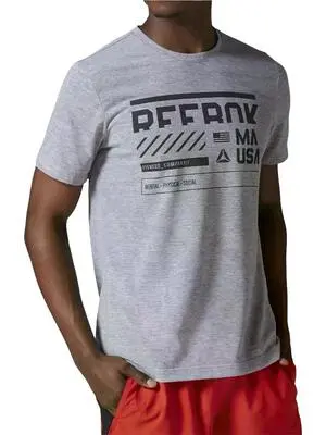 REEBOK Workout Ready T-shirt - Grey