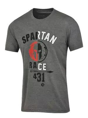 REEBOK Spartan Race Round-neck T-shirt - Grey