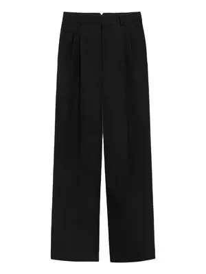 Ami Pleated Trousers - Black