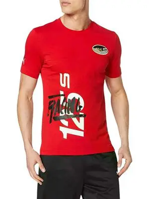 PUMA X Ferrari Graphic-print T-shirt - Red