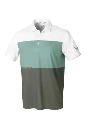 PUMA Volition Ck6 America Golf Polo Shirt - White