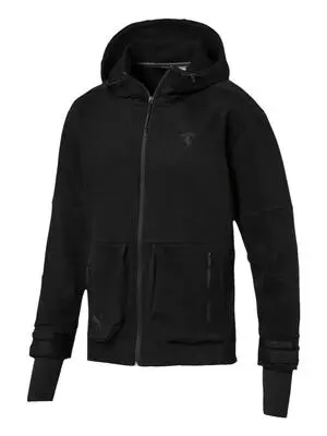 PUMA X Ferrari Hooded Zip Jacket - Black