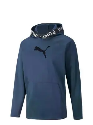 PUMA Hoodie With Logo Detail - Blue