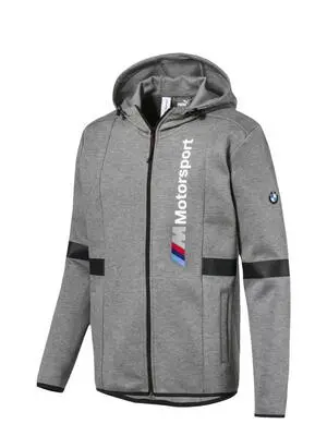 PUMA Bmw Motorsport Zip-up Hoodie - Grey