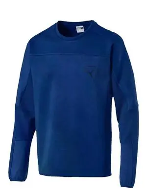 PUMA Long-sleeve Crewneck Sweater - Blue
