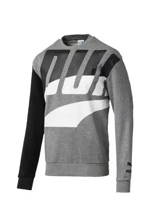 PUMA Crew-neck Sweatshirt - Grey
