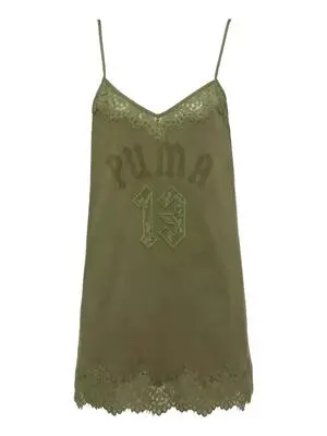 PUMA X Fenty Lace-trim Nightdress - Green