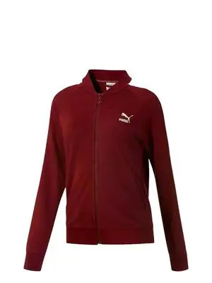 PUMA Striped Track Jacket - Red