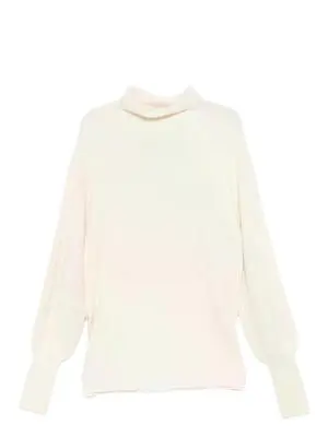BY MALENE BIRGER Roll-neck Long-sleeve Sweater - Neutrals