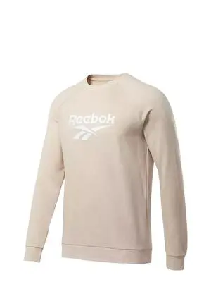 REEBOK Logo-print Sweatshirt - Neutrals