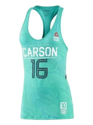 REEBOK Printed Tank Top - Green