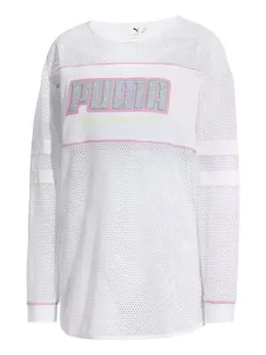 PUMA X Sophia Webster Perforated T-shirt - White