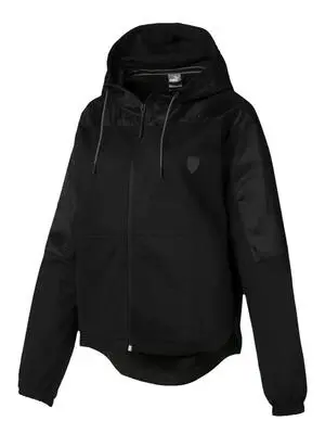 PUMA Hooded Bomber Jacket - Black