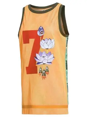 PUMA X Sue Tsai Sleeveless Mini Dress - Orange