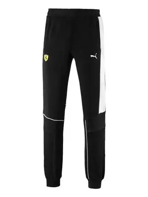 PUMA X Ferrari Strip-detail Track Pants - Black