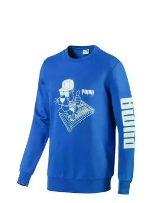 PUMA Crew-neck Sweatshirt - Blue