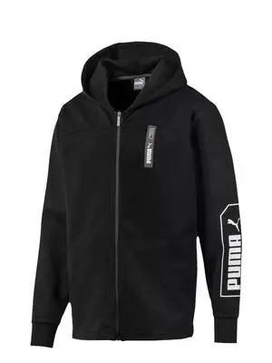 PUMA Zip-fastening Sweatshirt - Black