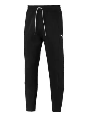PUMA Logo-detail Track Pants - Black